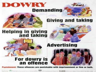 Dowry | PPTX | Marriage and Civil Unions | Family and Relationships