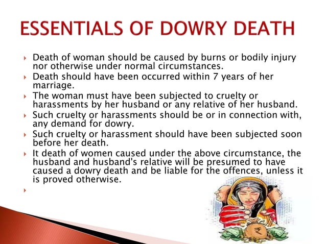 DOWRY DEATH | PPTX