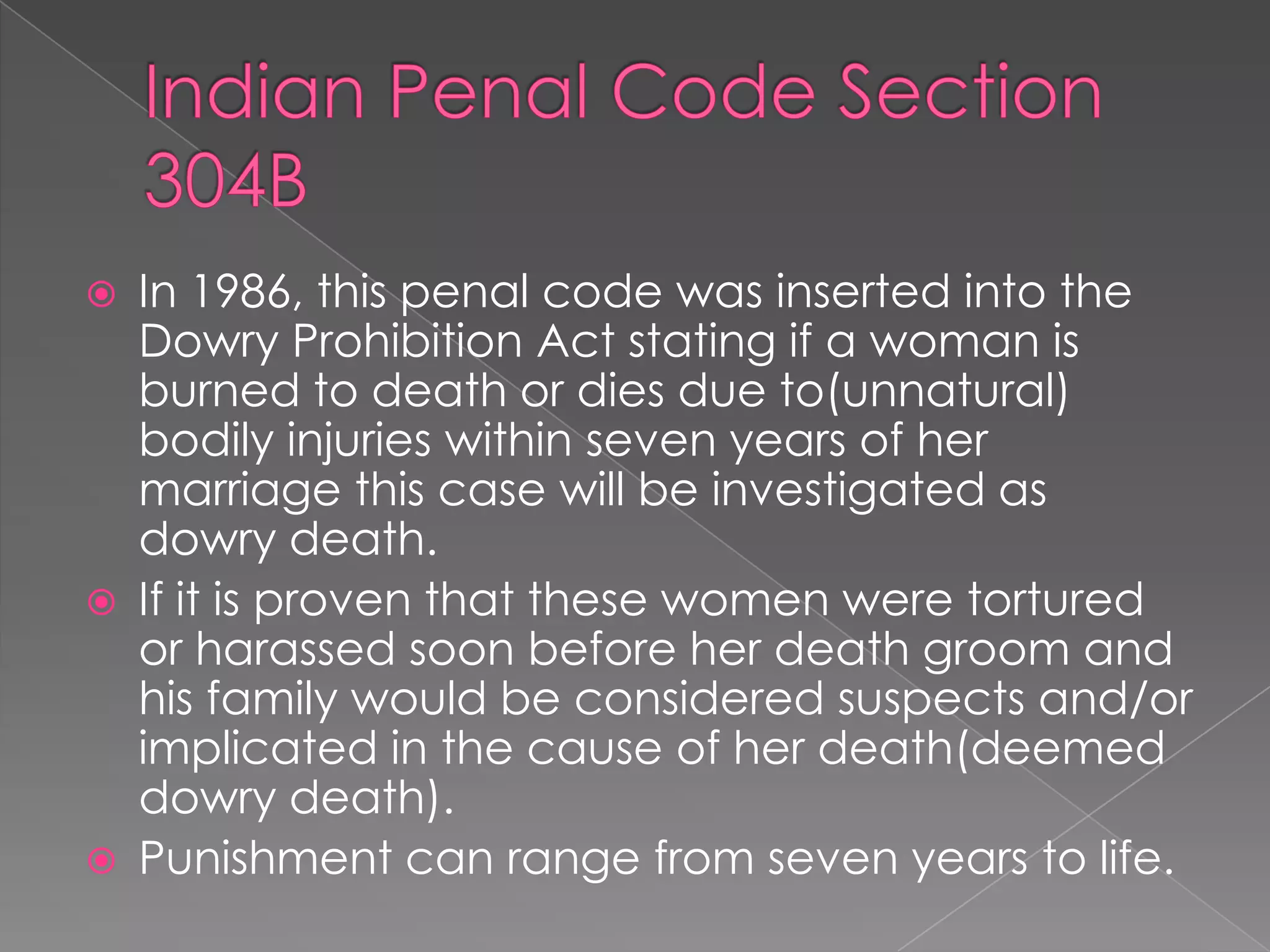 Dowry Death In India Finalpptx | PPTX