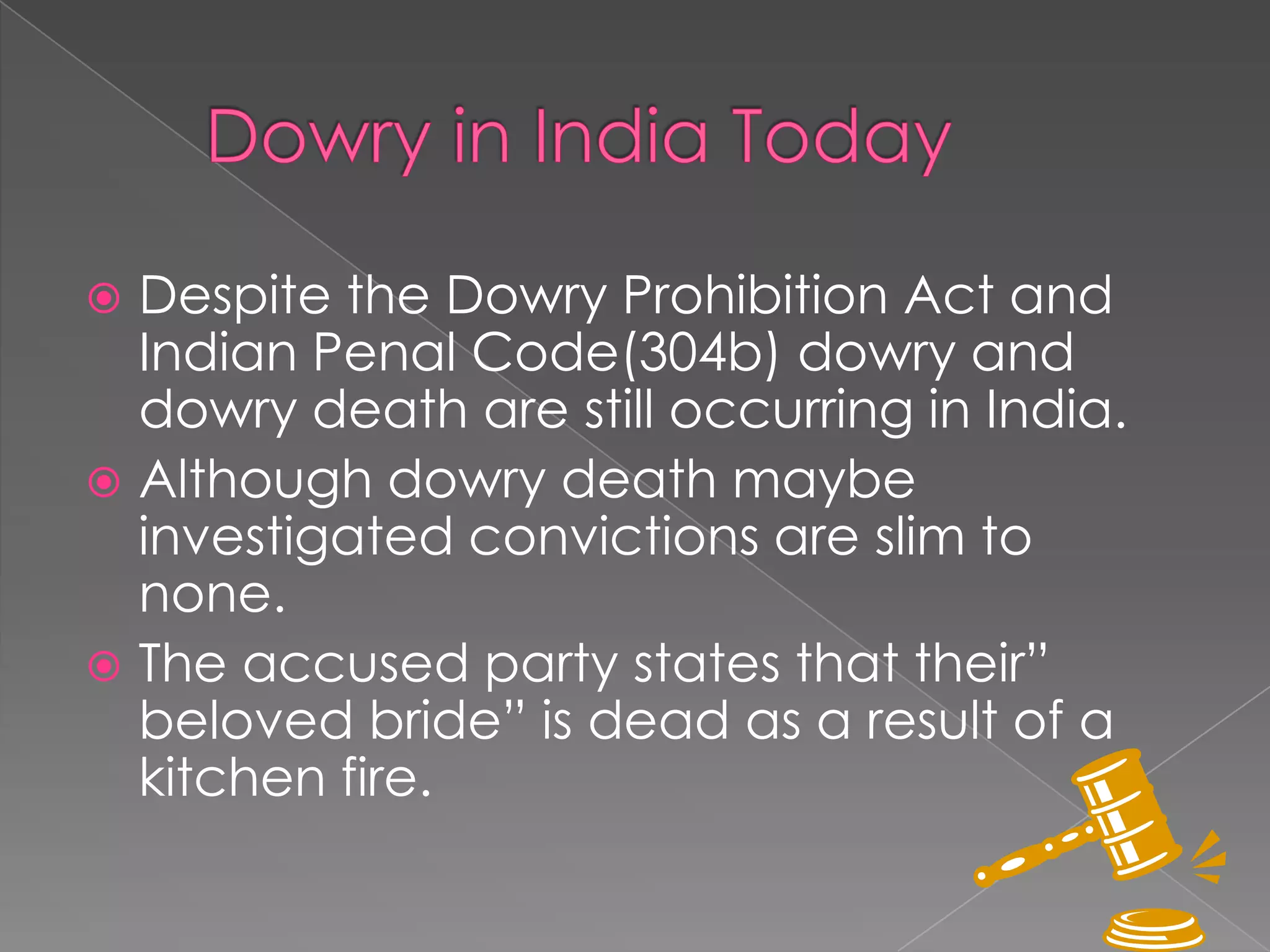 Dowry Death In India Finalpptx | PPTX