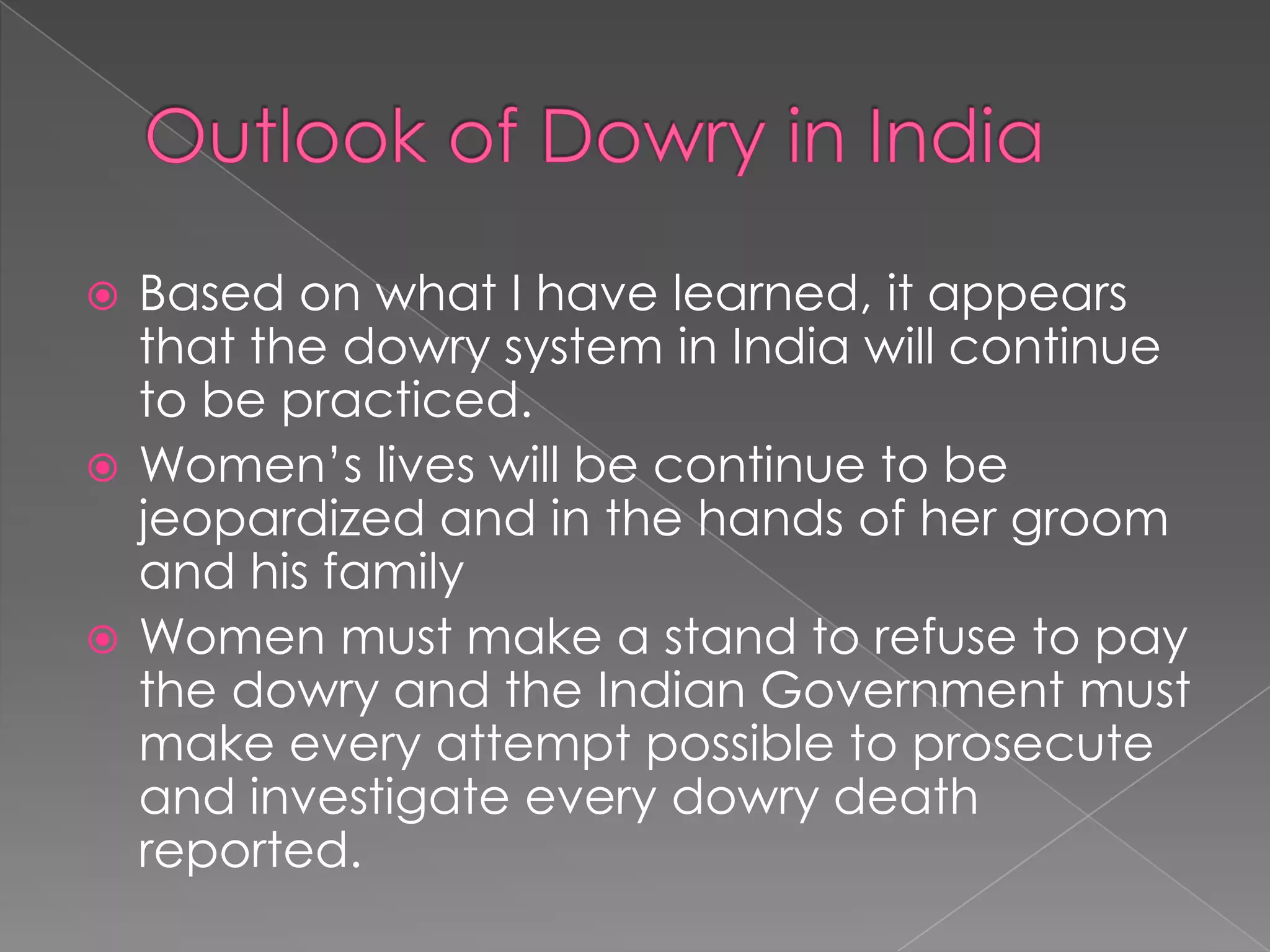 Dowry Death In India Finalpptx | PPTX | Hinduism | Religion & Spirituality
