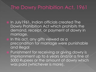 Dowry Death In India Finalpptx | PPTX
