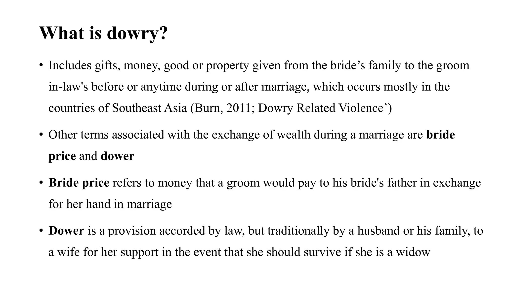 Dowry | PPTX