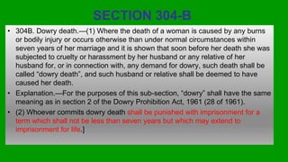 Dowry prohibition Act | PDF