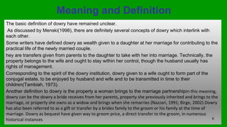 Dowry prohibition Act | PDF