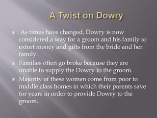 Dowry System | PPTX