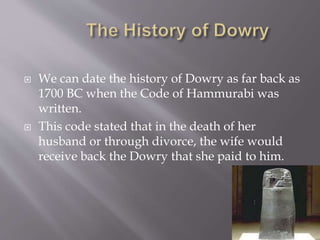 Dowry System | PPTX