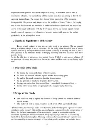 Dowry system | DOCX