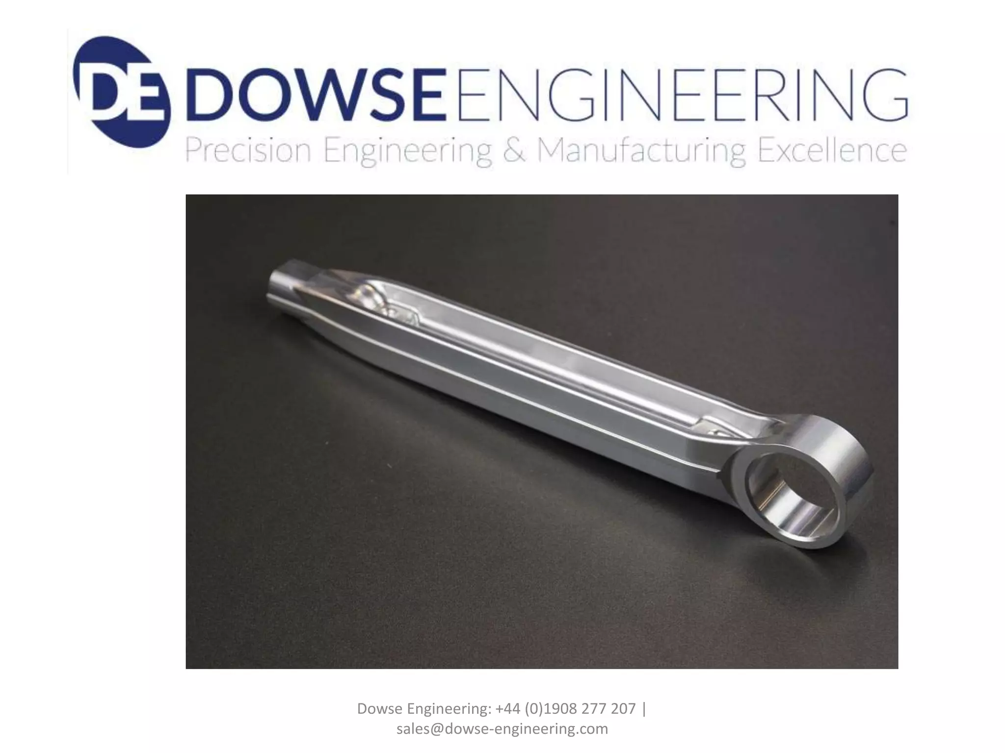 Dowse engineering precision components | PPTX
