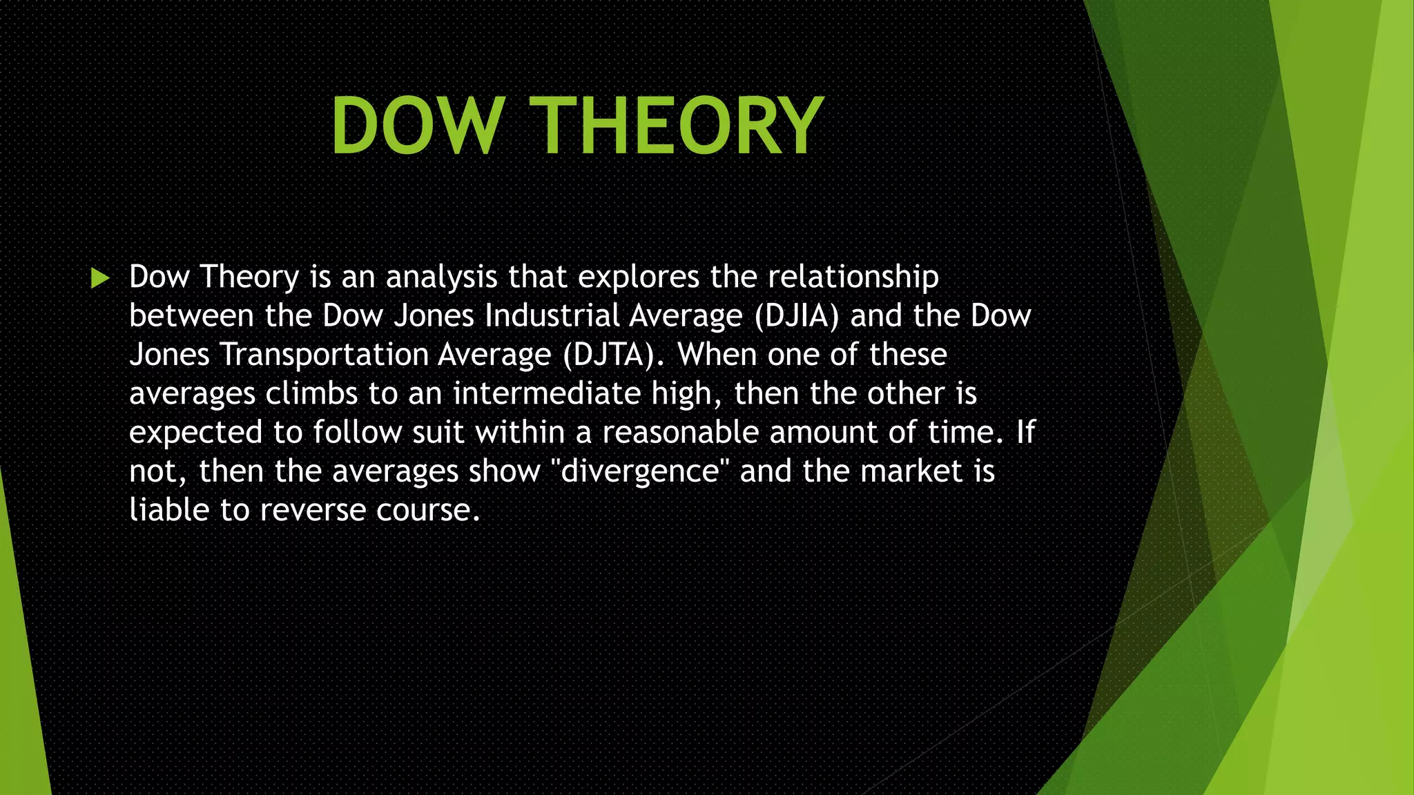 Dow theory ppt | PPTX
