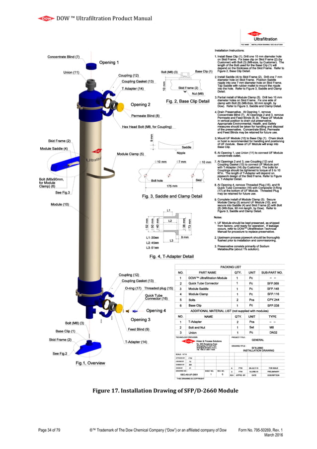Dow ultrafiltration product manual | PDF | Home Appliances | Home & Garden