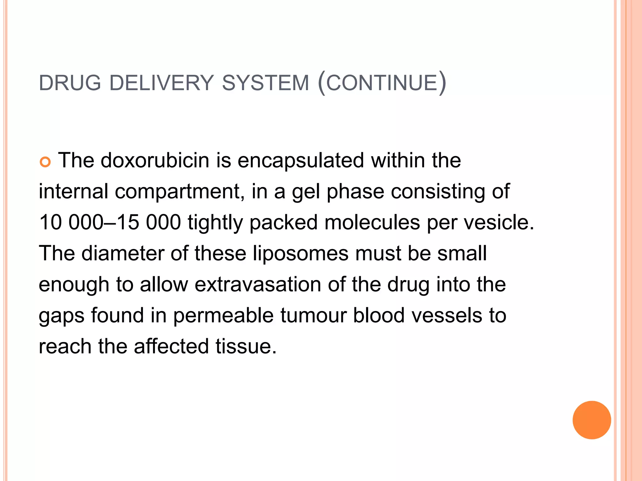 Doxil (doxorubicin) | PPTX