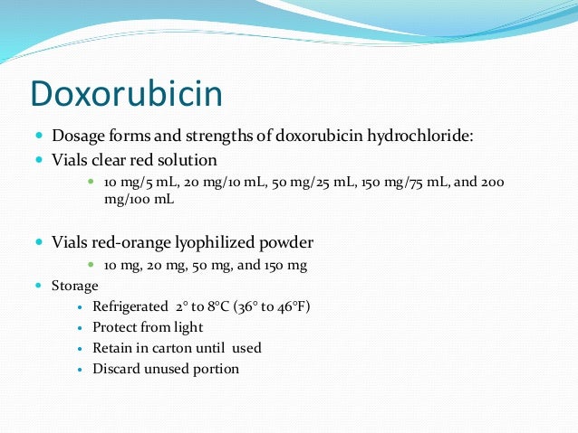 Doxorubicin final project in Pharmaceutics 2015