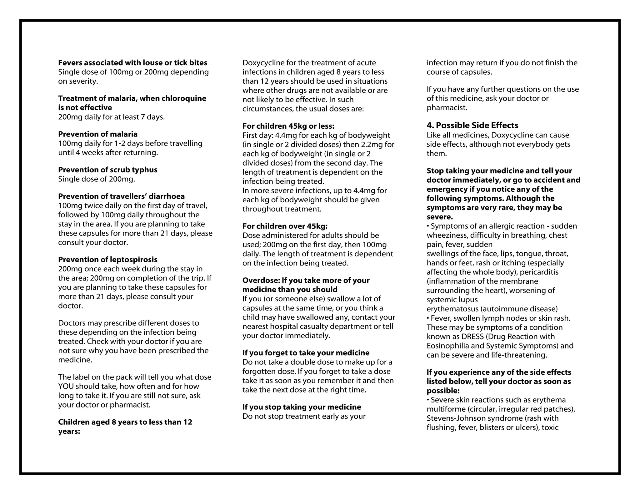 Doxycycline 100mg capsules pil, taj pharmaceuticals. | PDF