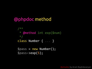 PHPDoc aka Doxygen standard | PDF | Programming Languages | Computing