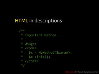 PHPDoc aka Doxygen standard | PDF | Programming Languages | Computing