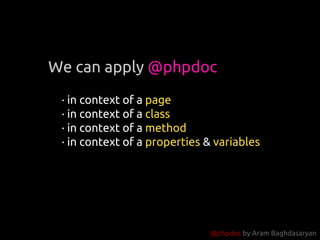 PHPDoc aka Doxygen standard | PDF | Programming Languages | Computing