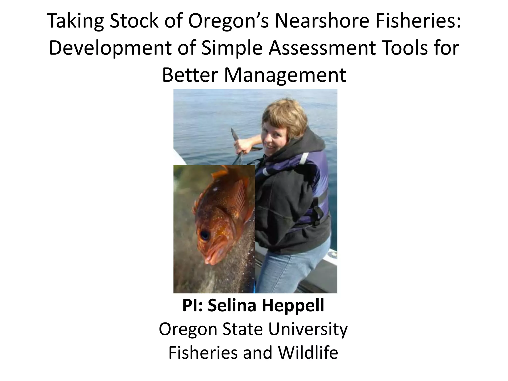 Two Fisheries projects | PPT