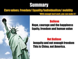 Do you believe in American dreams | PDF