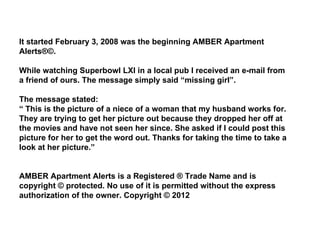 Do You Know Amber | PPT