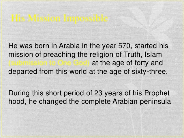 Do you know Muhammad, the Holy Founder of Islam (pbuh)?