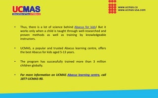 Do you know how the science behind abacus works | PPT