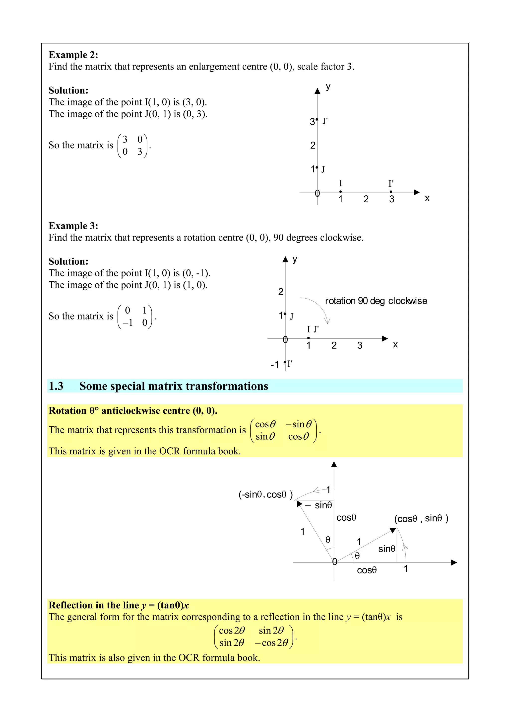 Do You Know Matrix Transformations Pdf