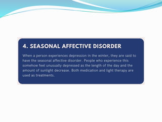 Do you know the Different Types of Depression - Mind Brain | PPT