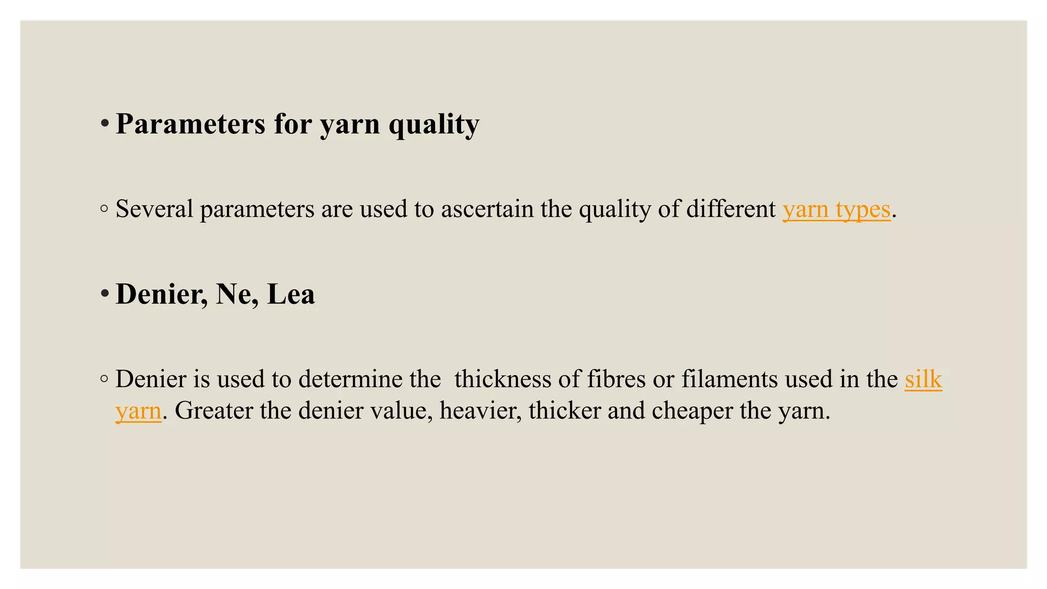 Do you know these facts about yarns.pptx | Needlework | Arts and Crafts
