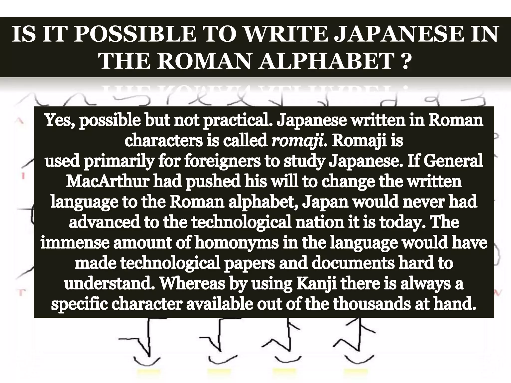 Do you know these interesting facts about japanese language | PPT