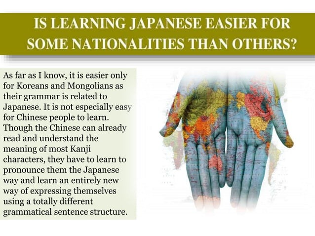 Do you know these interesting facts about japanese language | PPT