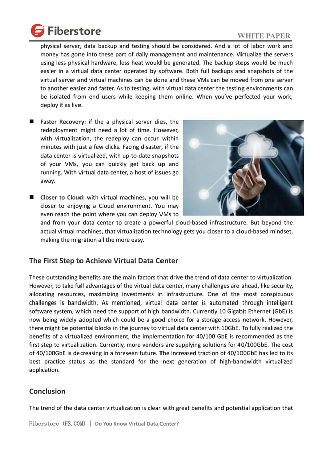 Do you know virtual data center | PDF