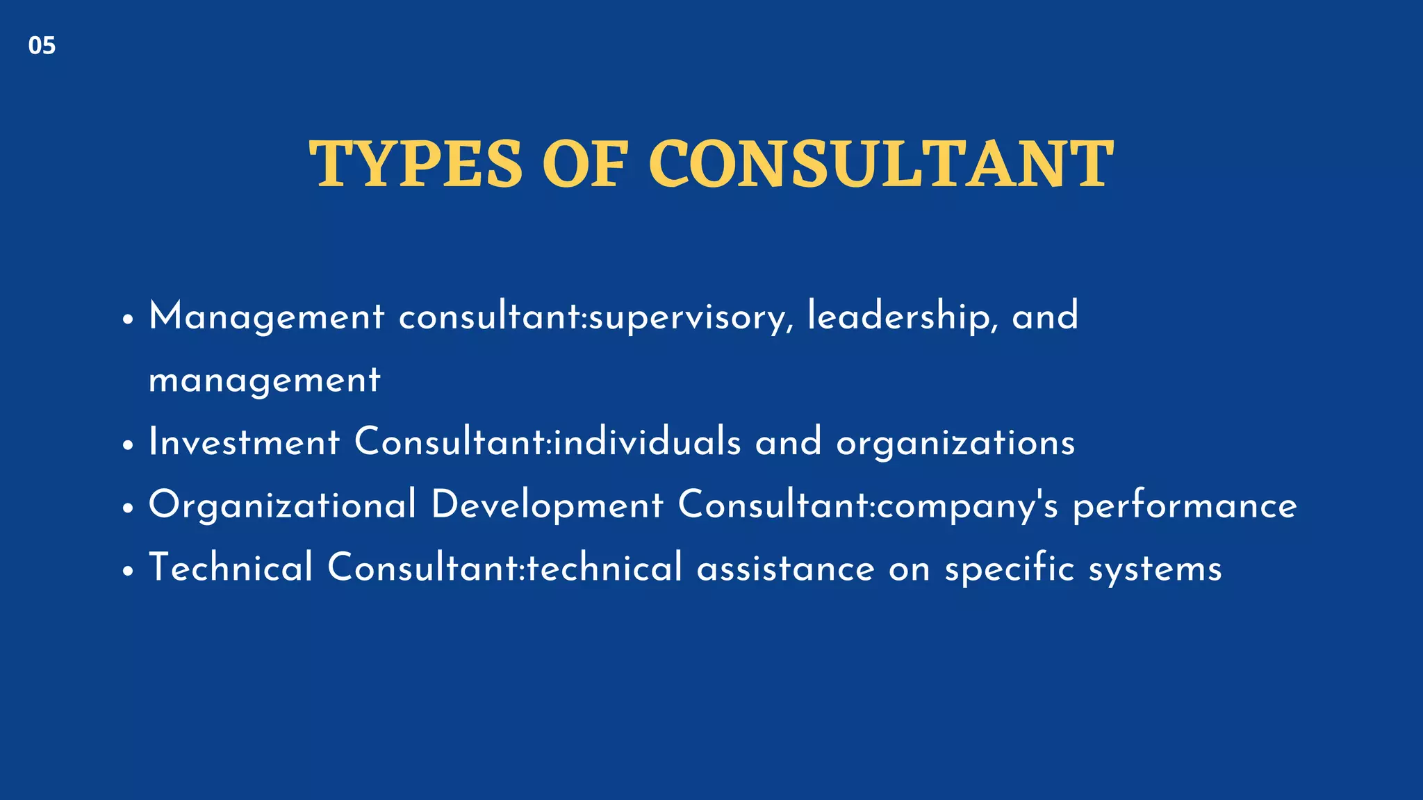 Do you know what is consultant actually do | PDF