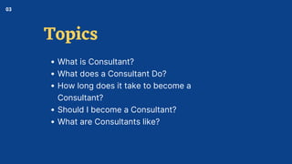 Do you know what is consultant actually do | PDF