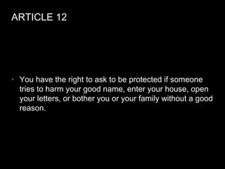 Do you know your basic human rights? | PPT