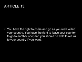 Do you know your basic human rights? | PPT