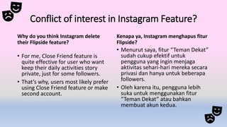 Flipside Feature by Instagram, Yay or Nay? | PPT