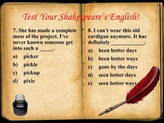 Do+you+speak+shakespeare+language | PPTX