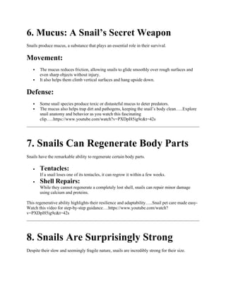 DO YOU WANT TO KNOW SOME SECRETS OF SNAIL LIFE..docx