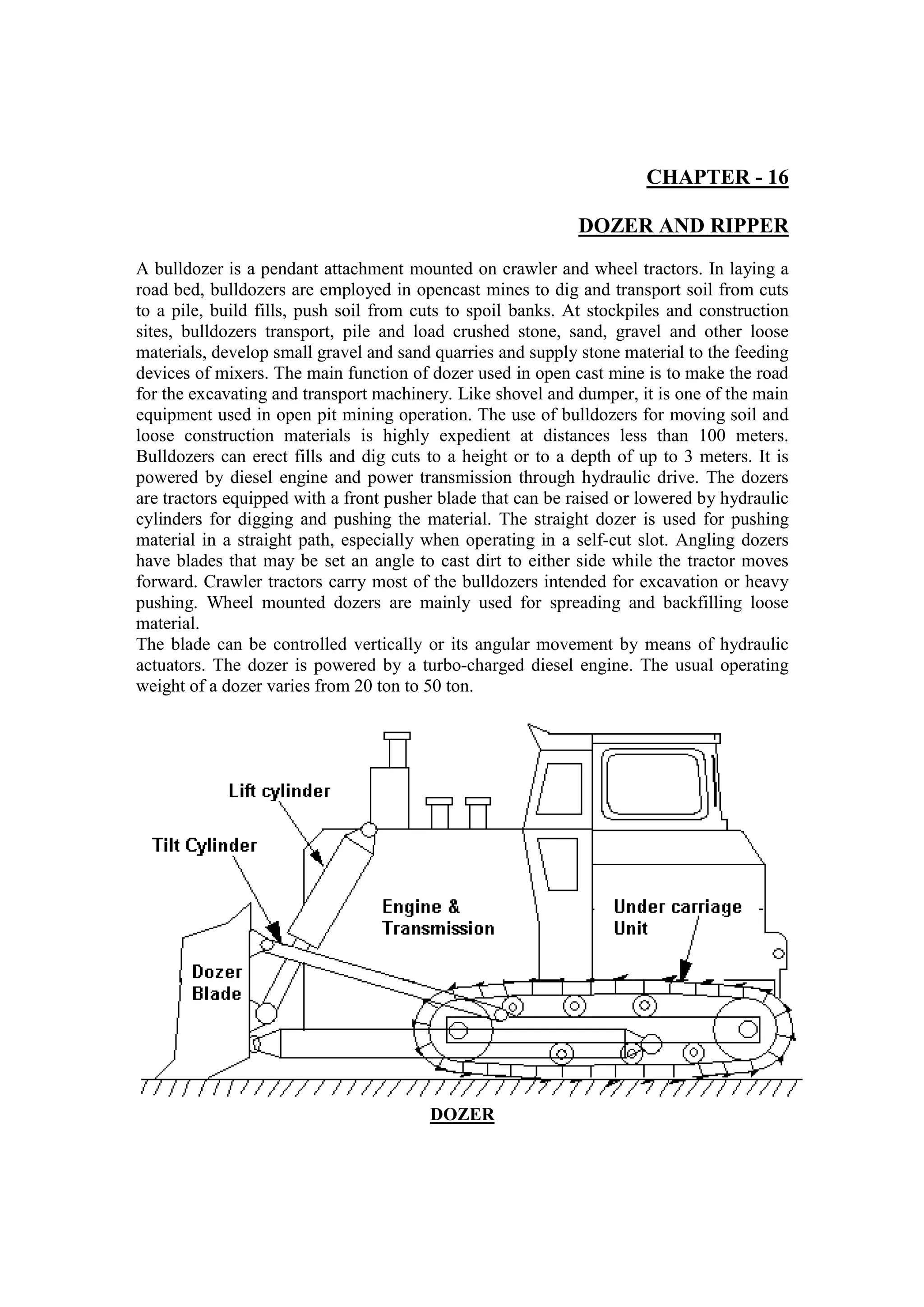 Dozer & ripper | PDF