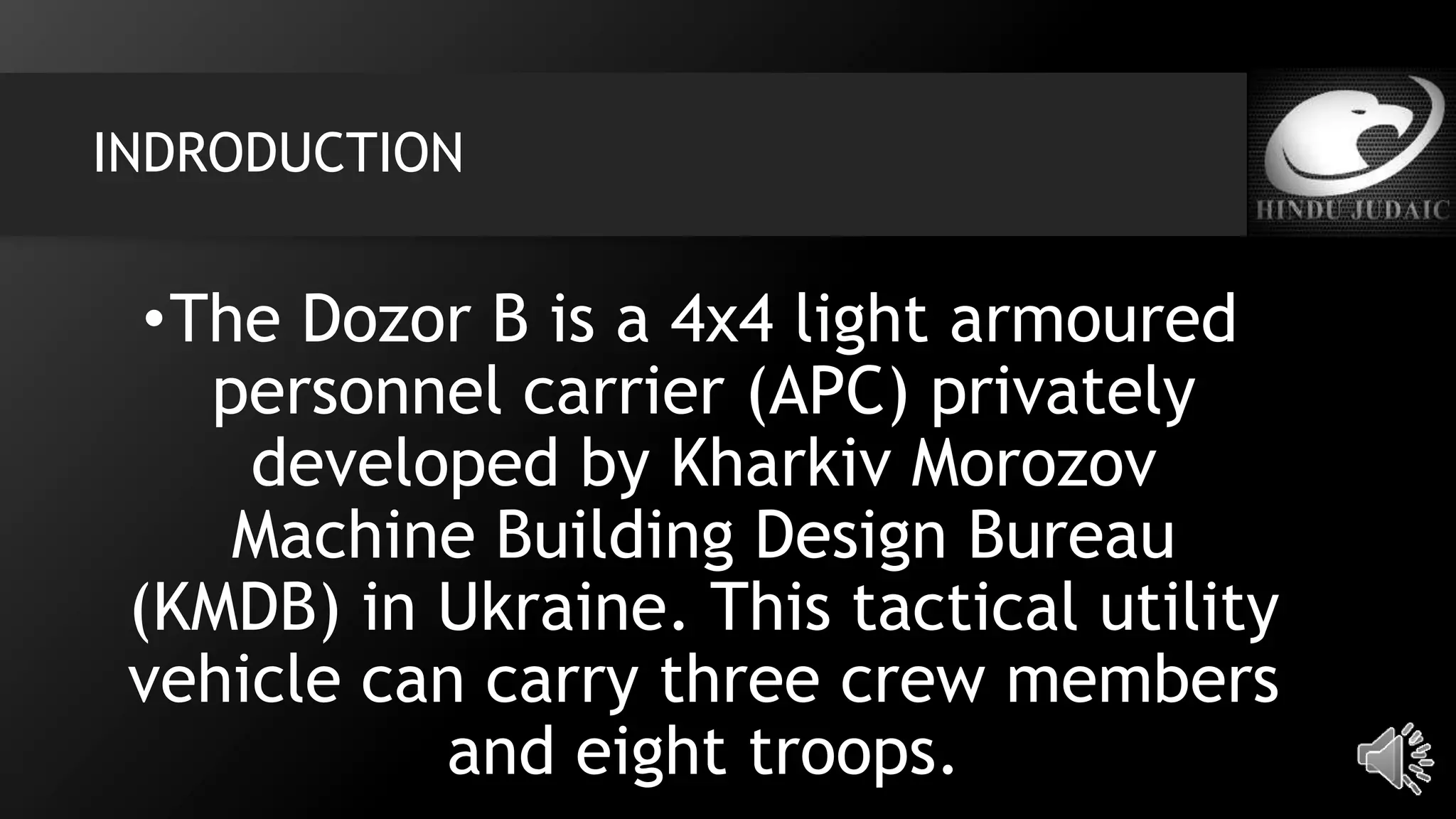 Dozor b armoured personnel carrier, ukraine | PPT