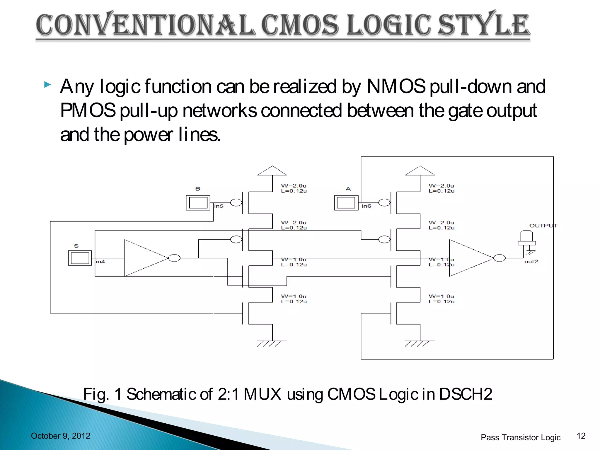 Pass Transistor Logic | PPT