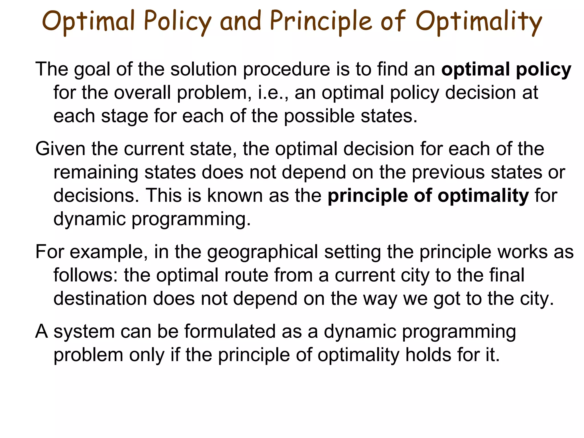Dynamic Programming | PPTX