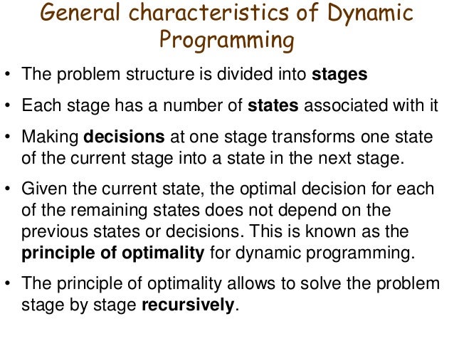 Dynamic Programming