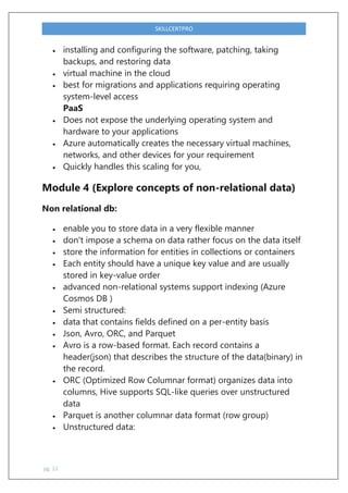 Microsoft Azure Cloud Master-Cheat-Sheet | PDF