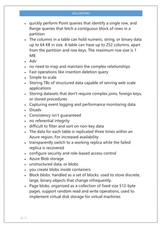 Microsoft Azure Cloud Master-Cheat-Sheet | PDF