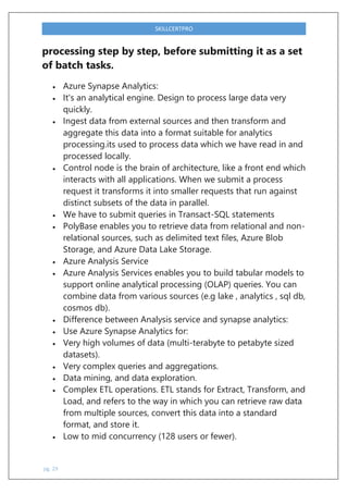 Microsoft Azure Cloud Master-Cheat-Sheet | PDF