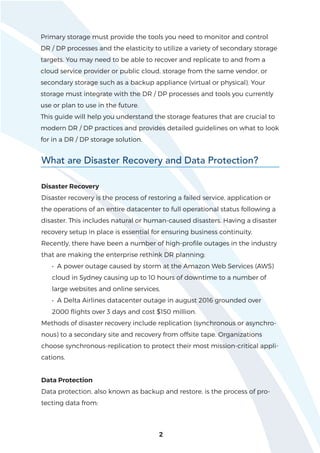Mastering Backup and Disaster Recovery: Ensuring Data Continuity and Resilience | PDF