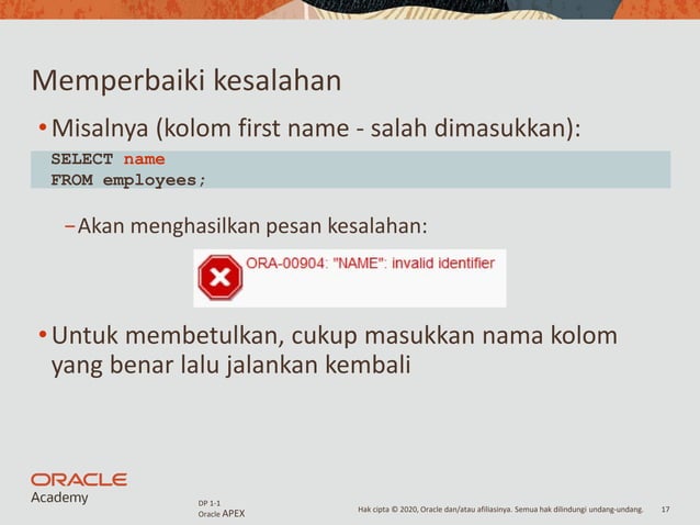 Pemrograman database menggunakan SQL Part 1.1 | PPT