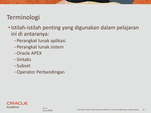 Pemrograman database menggunakan SQL Part 1.1 | PPT